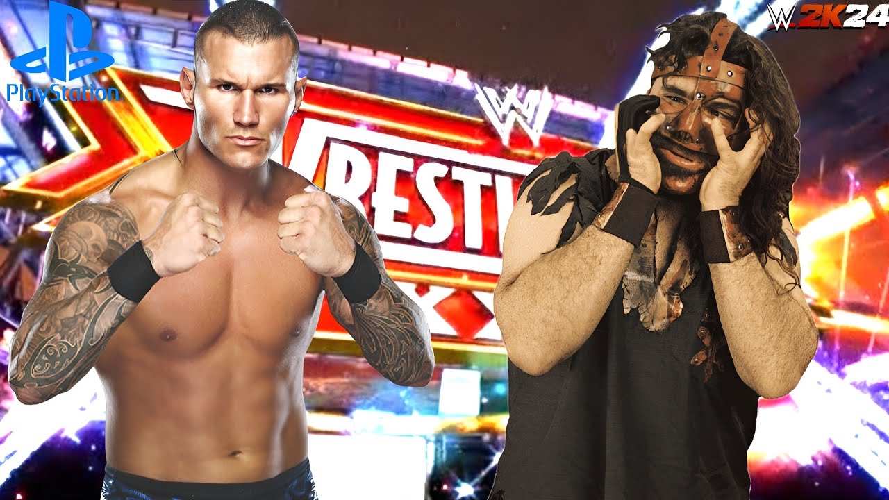 Randy Orton Vs Mick Foley One On One Match Tonight - WWE 2K24 - YouTube