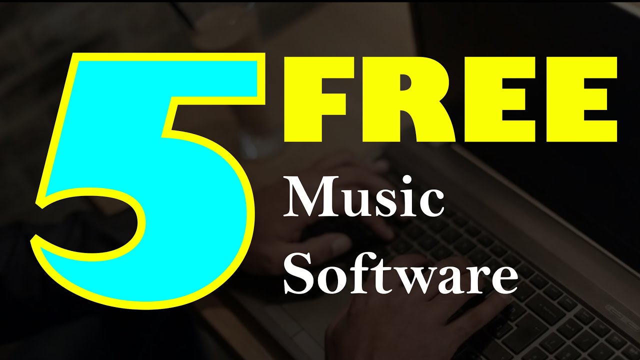5 FREE music software for Windows - YouTube