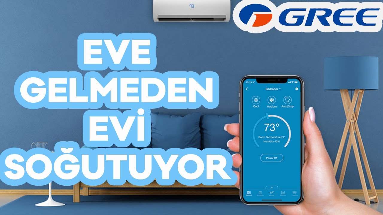 GREE WİFİ KLİMA UYGULAMA KURULUMU - YouTube