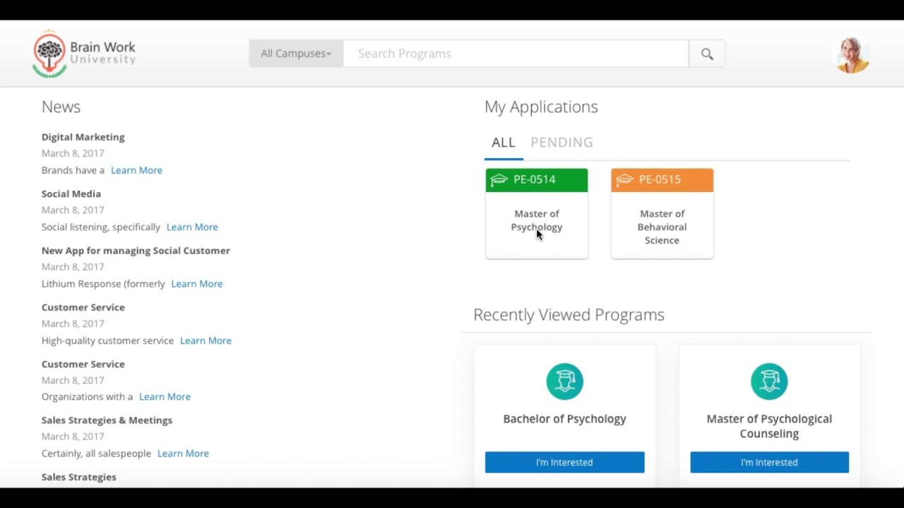 Student Enrollment Management | Demo (5/5) - YouTube