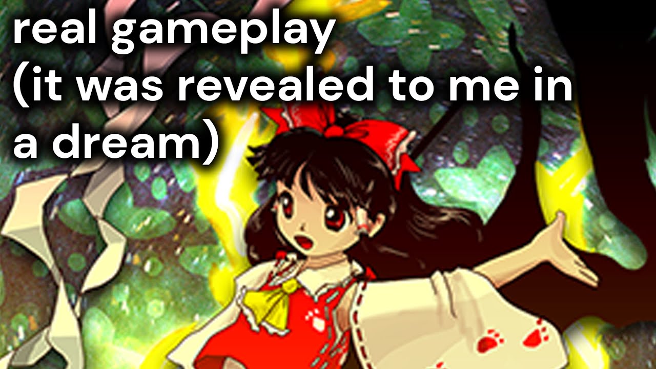 Touhou 19 leaked multiplayer coop gameplay (real) - YouTube