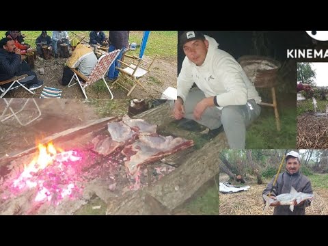 Pesca, guitarriada y cocina en el CAPIBARA de martín Capurro... LINDO ...