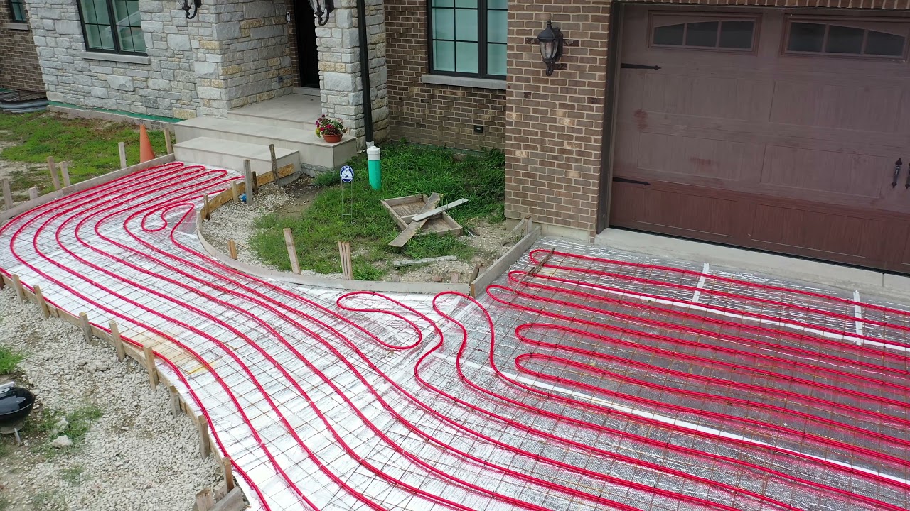 Paragon Mechanical: Custom Snow Melt System Installation - YouTube