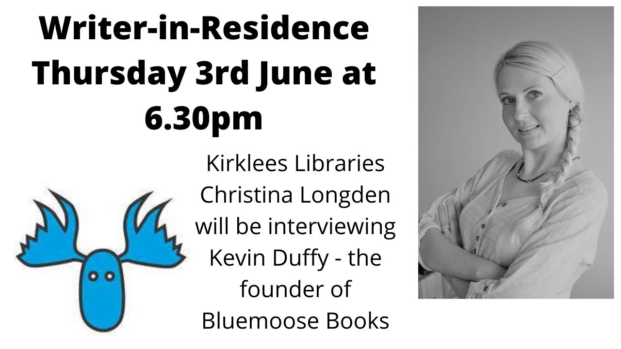 Writer-in-Residence - Christina Longden with Kevin Duffy - founder of ...