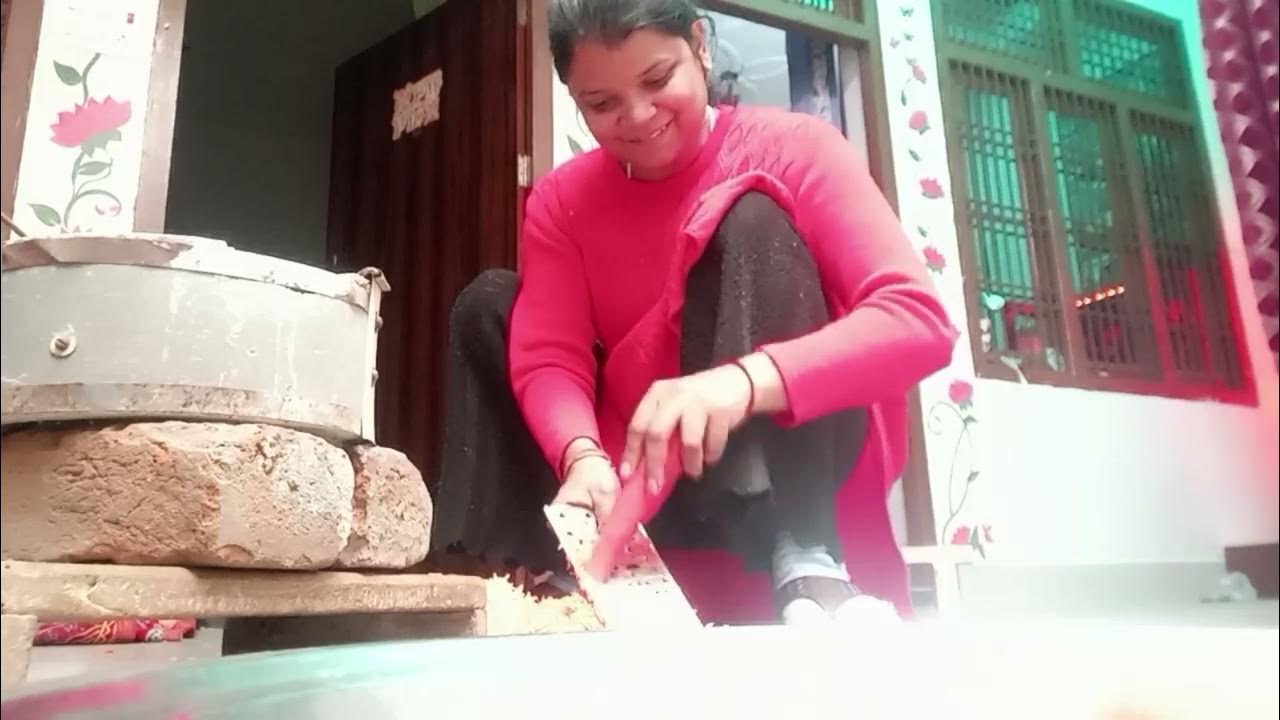 #Aaj banaa Ghar per gajar ka halva# - YouTube