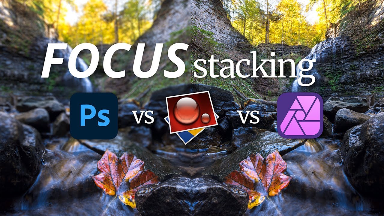 How to FOCUS STACK using 3 different TOOLS - YouTube