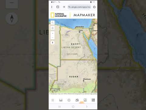 شرح استخدام برنامج National Geographic Map Maker - YouTube