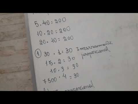Vídeo aula Cejg Grandezas diretamente e inversamente proporcionais 8° ano 16 11