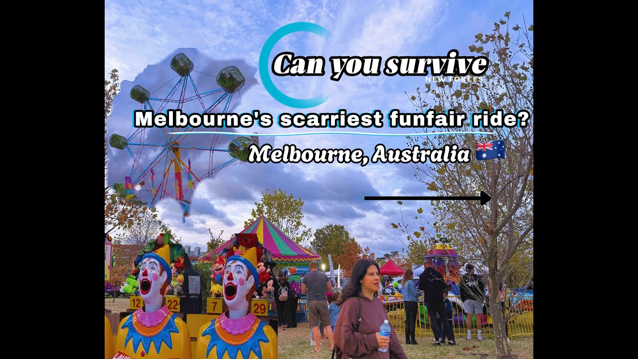 Extreme Rides in Melbourne's Scariest Funfair Rides - only for the ...