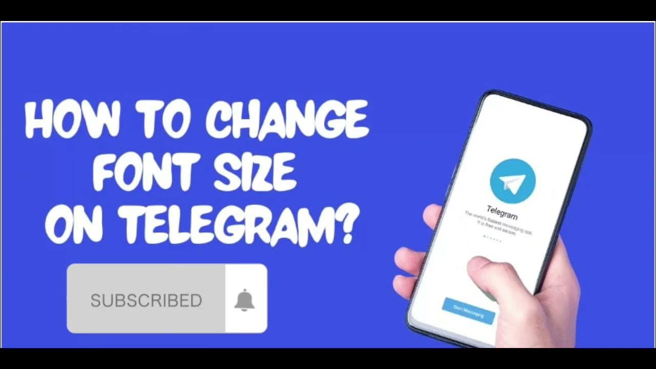 How to change font in telegram on Pc របៀបប្ដូរអក្សរនៅក្នុង telegram ...