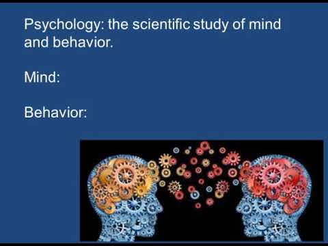 Psychology The study of the Mind - YouTube