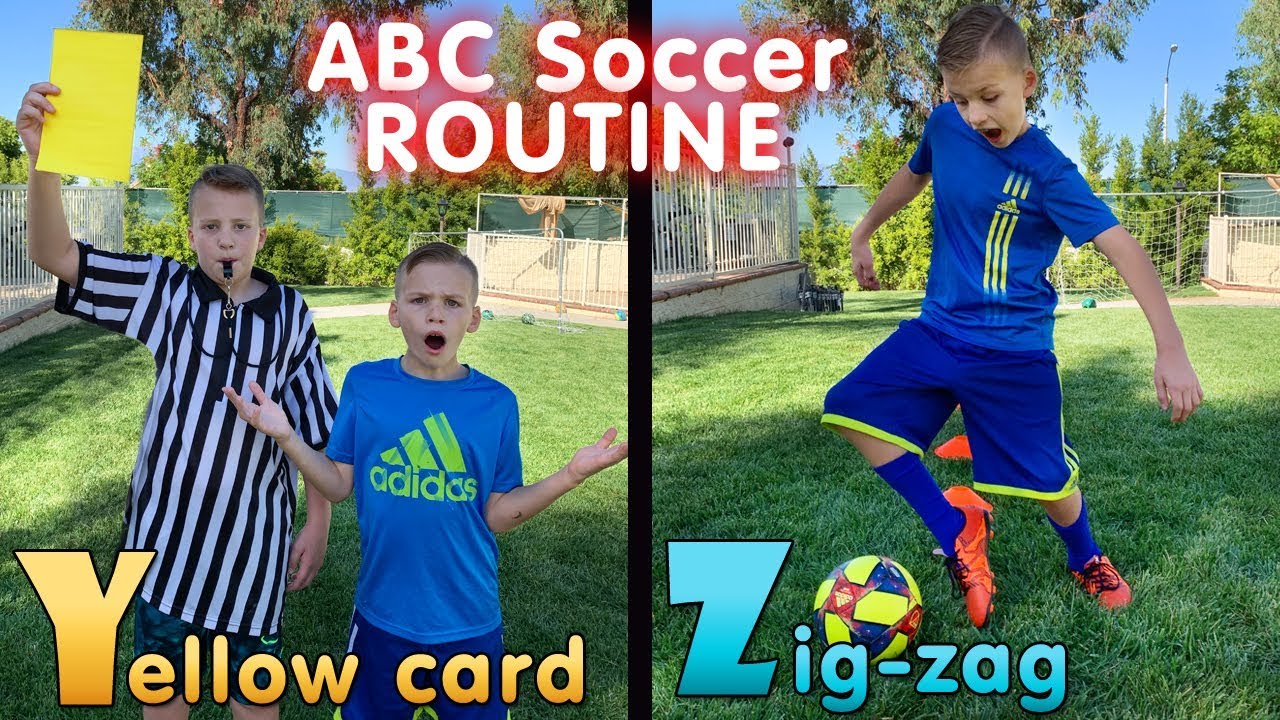 Soccer Routine in ABC Order - YouTube