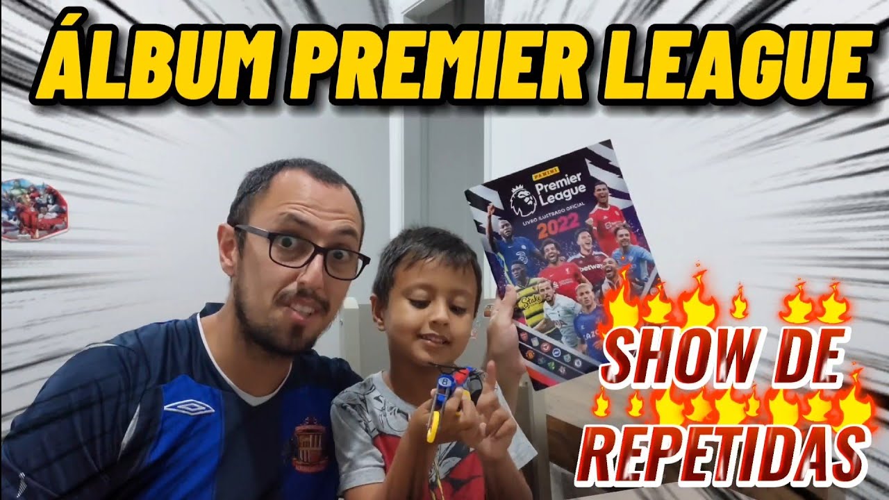 ÁLBUM PREMIER LEAGUE PANINI - SHOW DE REPETIDAS - YouTube