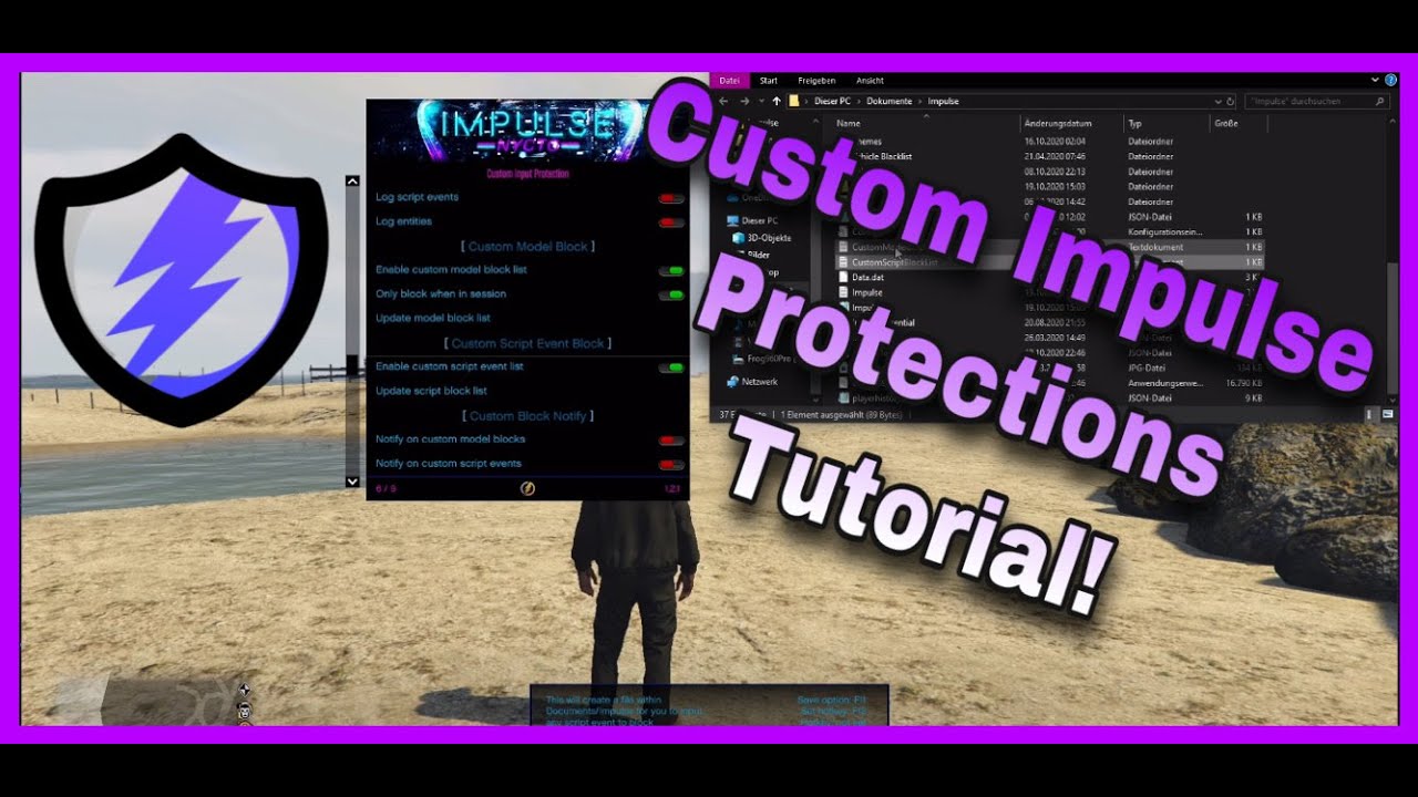 Impulse Custom Protections Tutorial | Impulse VIP - YouTube