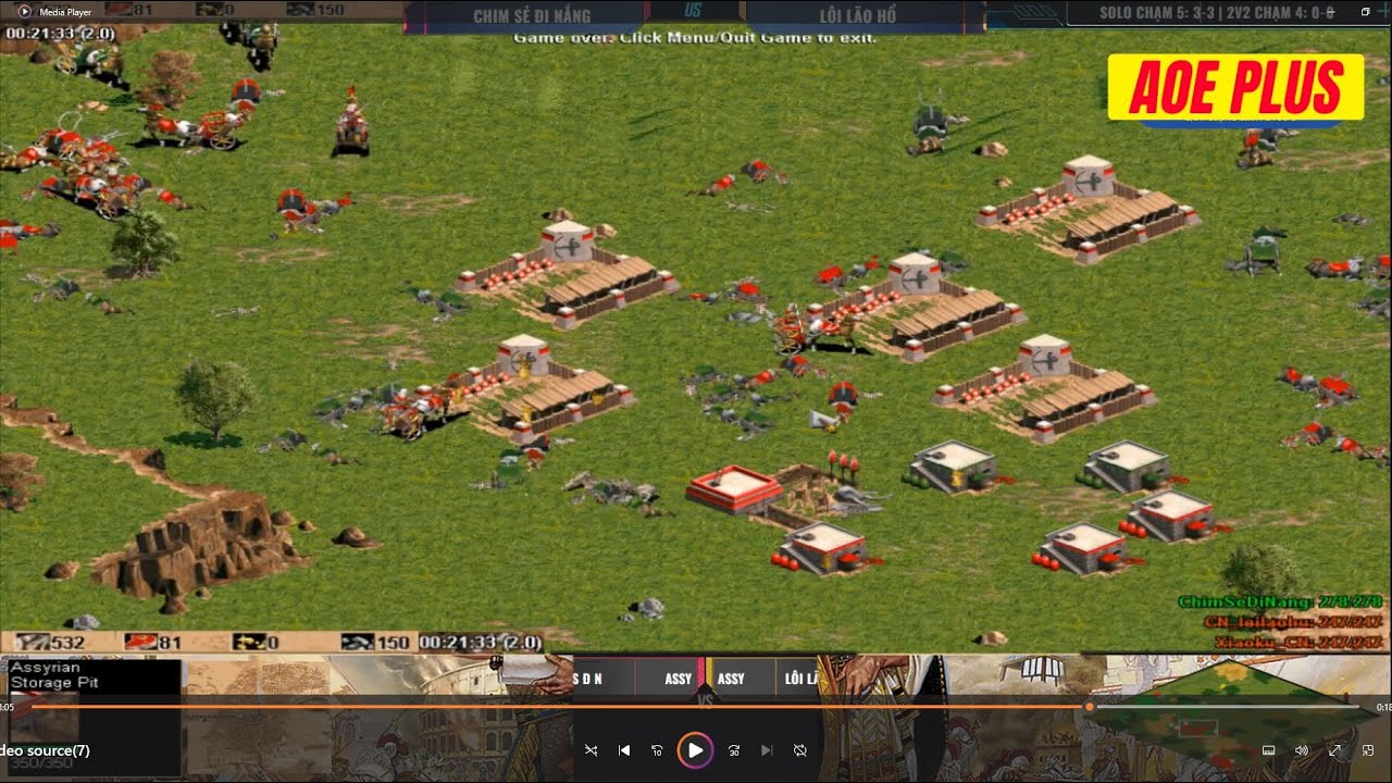 AOE Việt Trung 2024 | Solo Assy | Csdn vs Lôi Lão Hổ - YouTube