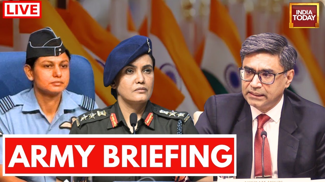 Indian Army Press Briefing LIVE: Army Press Conference LIVE | India ...