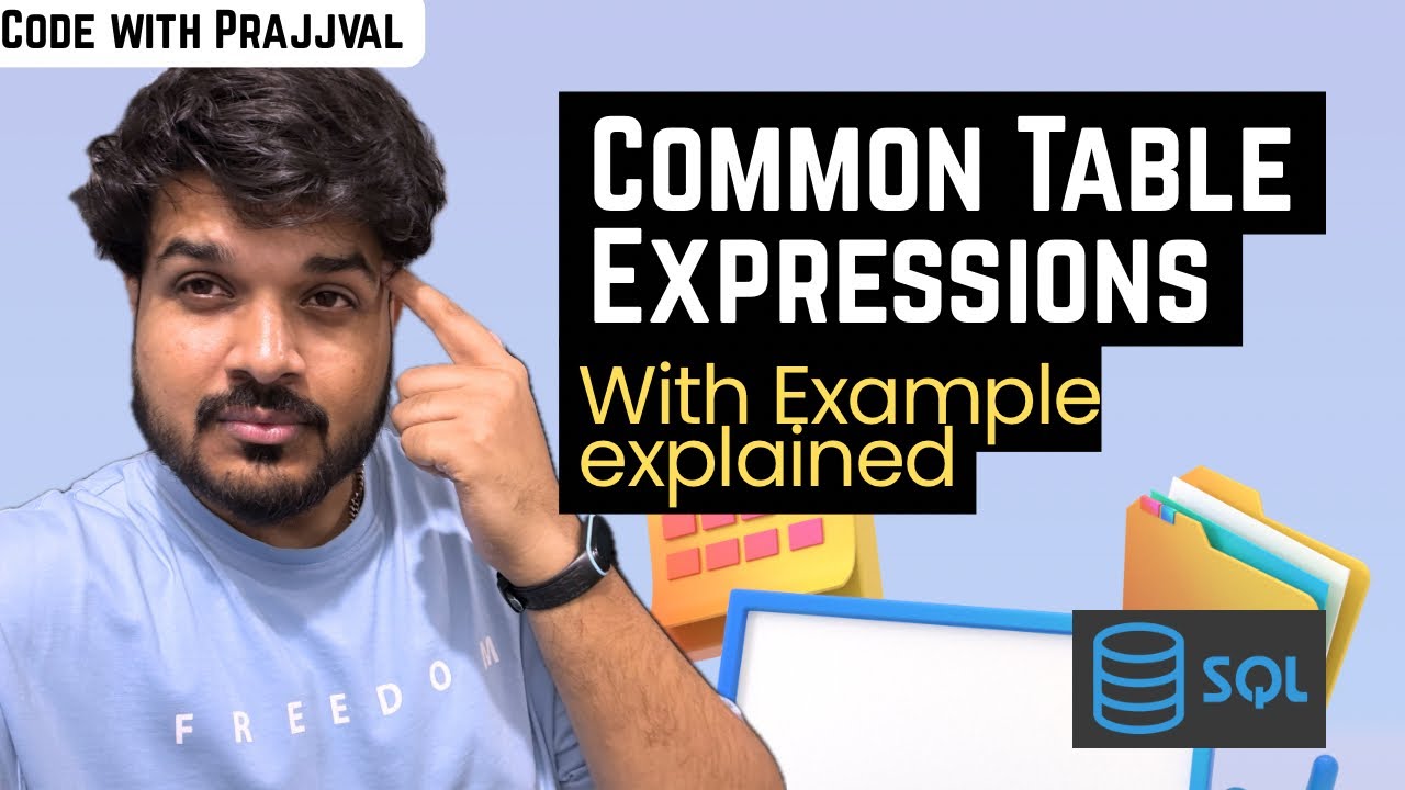 SQL WITH Clause with example explained | SQL CTE(Common Table Expression) | SQL Tutorial in ...
