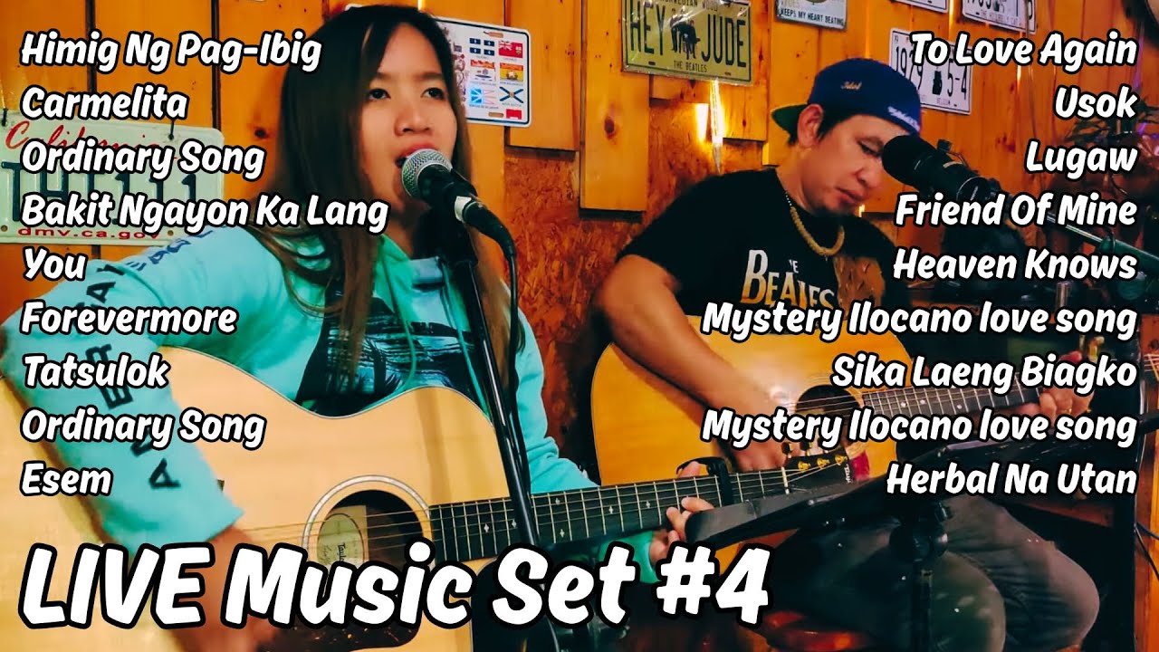 Acoustic Music OPM Hits Collection #4 — Live Song Covers by Various ...