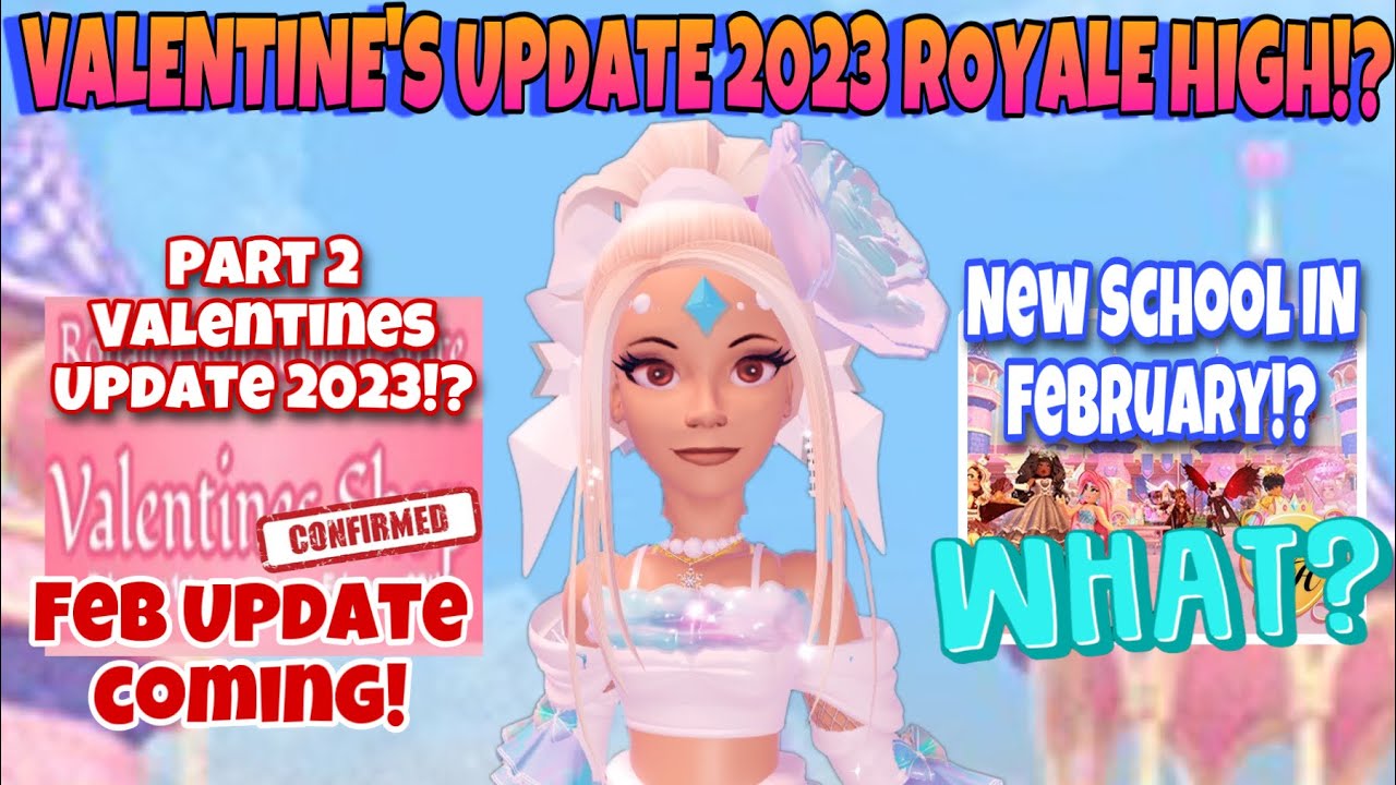 CONFIRMED! NEW HALO!? VALENTINES UPDATE 2023 ROYALE HIGH!? SPRING ...