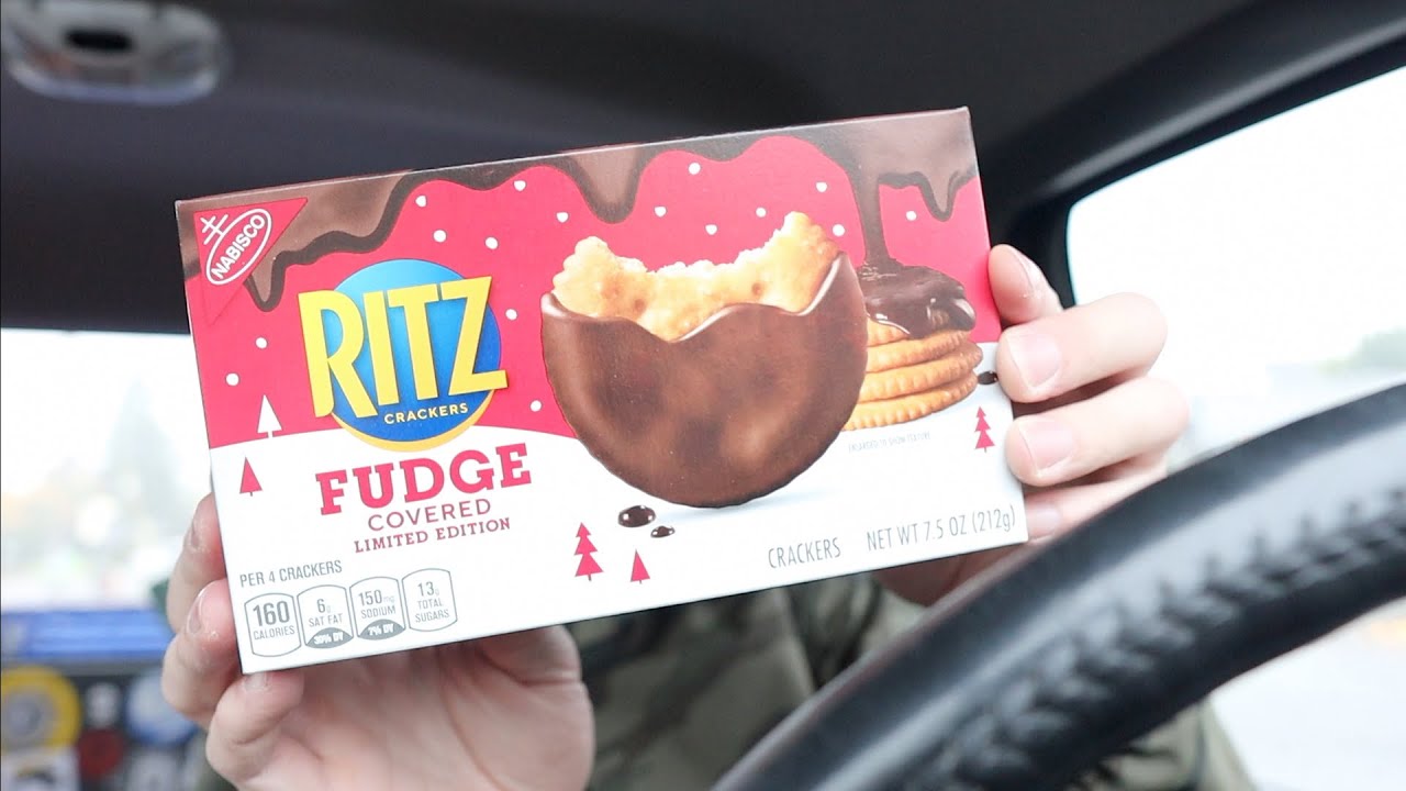 Fudge Covered Ritz Crackers Review Christmas Time Already Youtube