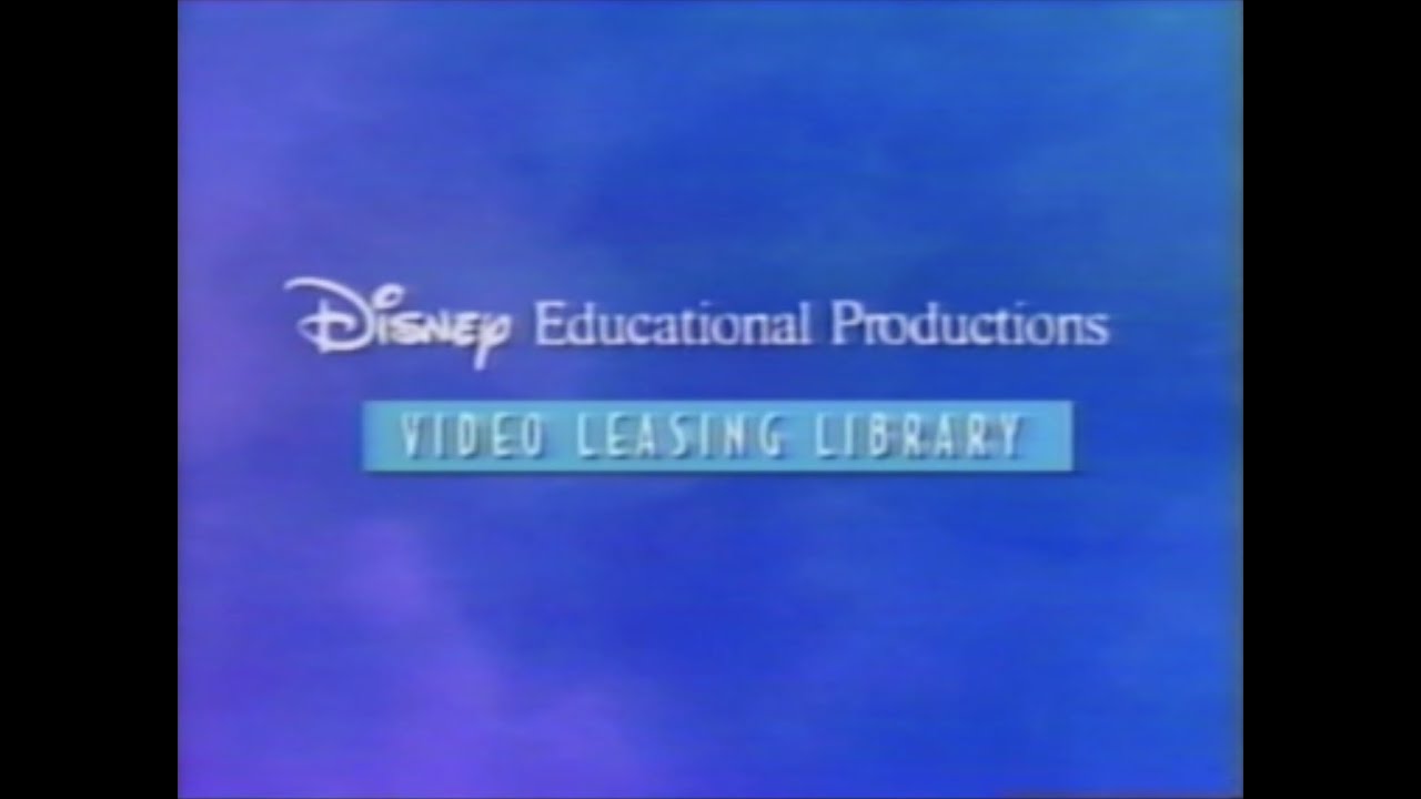Disney Educational Productions Video Leasing Library (Educational VHS ...