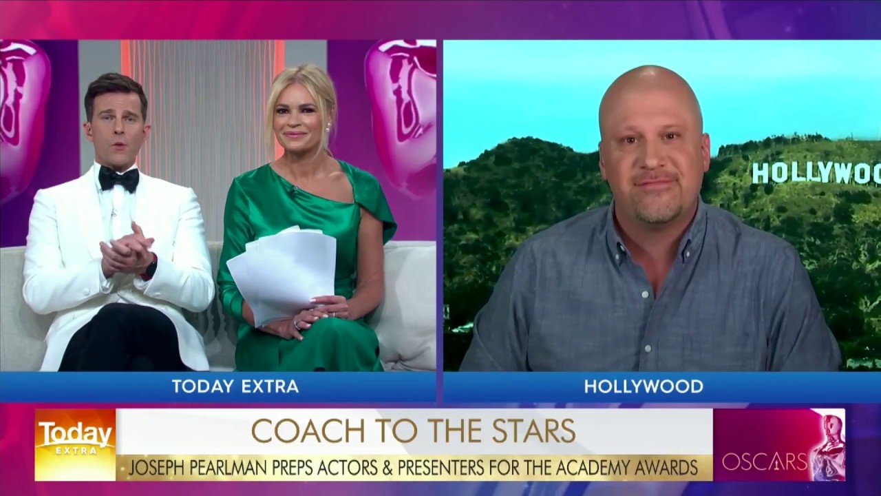 Joseph Pearlman On The Today Show Coaching Celebrities To Present At ...