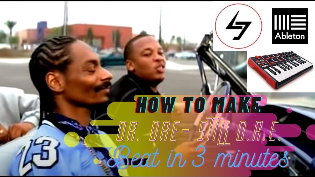 How to make Dr. Dre - Still D.R.E. beat in 3 minutes - YouTube