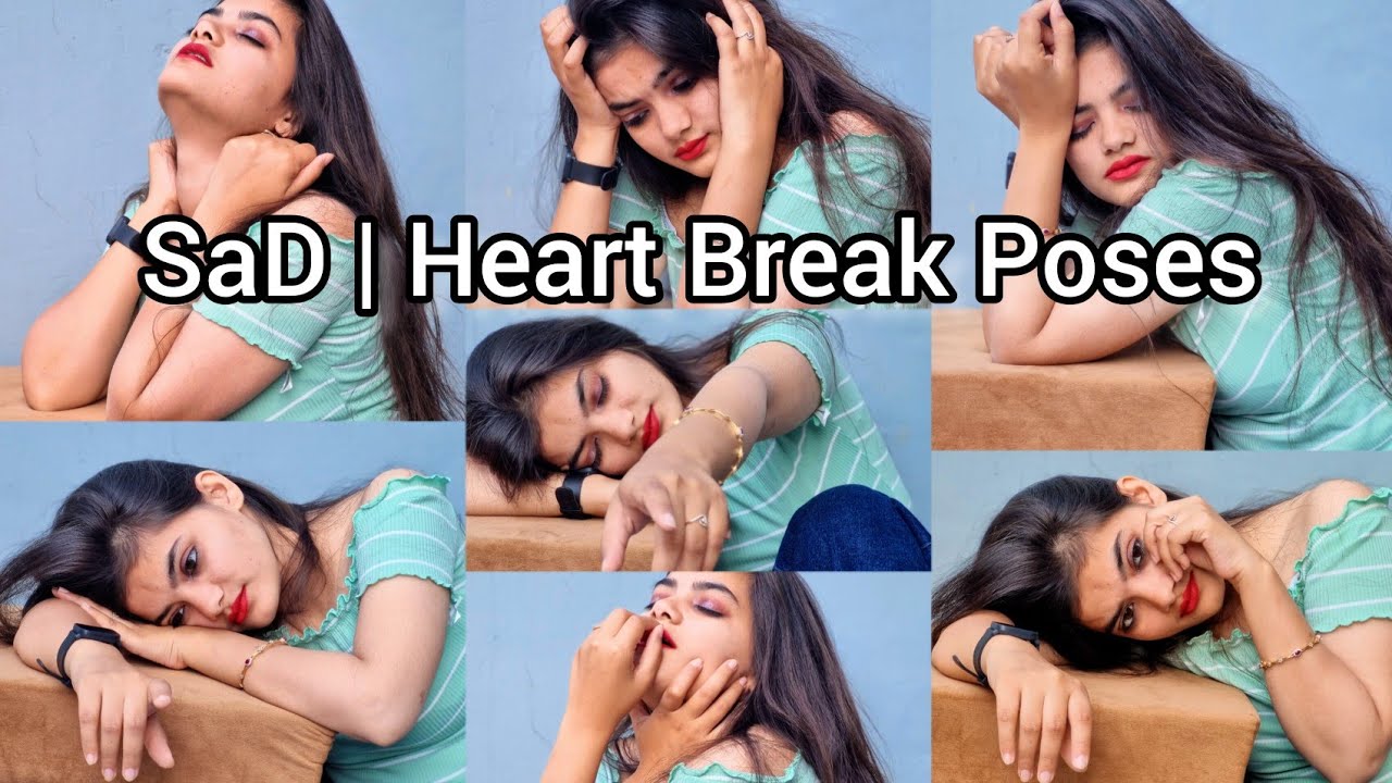 Sad Poses | Sad Poses Ideas| Broken heart Poses | Photo ideas #shorts # ...
