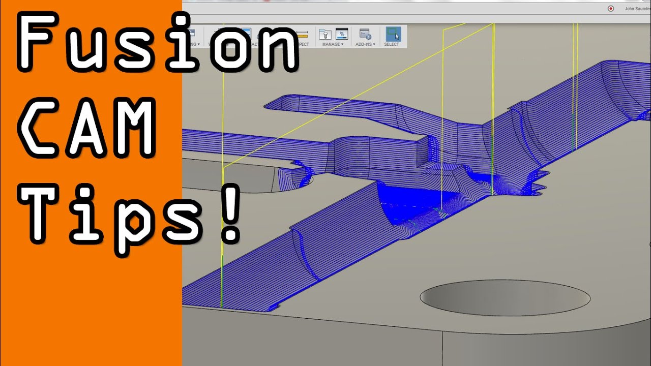 Fusion 360 Advanced Cam Tips And Tricks Ff48 Youtube