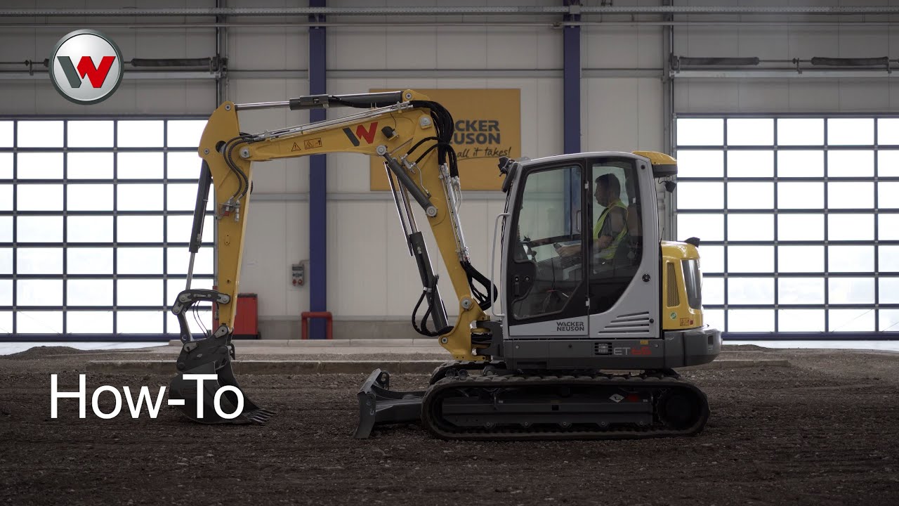 Wacker Neuson How-To: Erhalten Sie eine Einweisung in die Bedienung ...