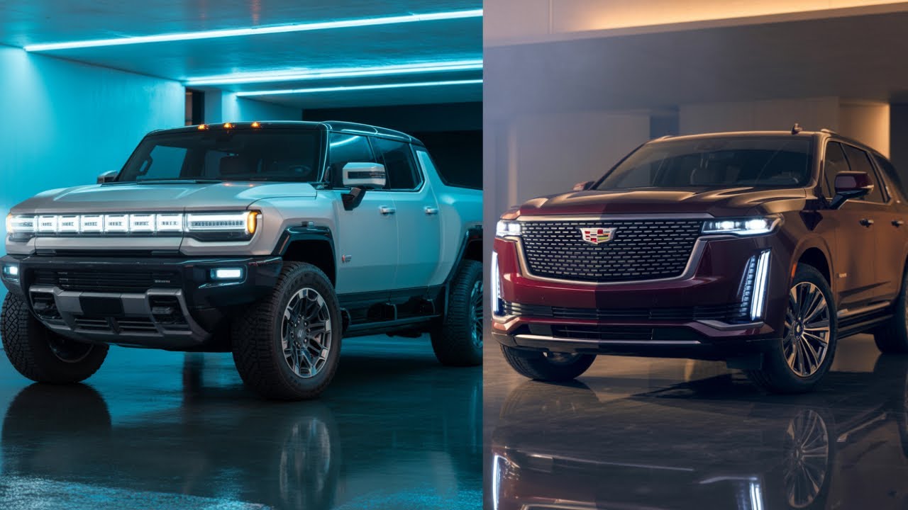 The BATTLE of Titans: 2026 Escalade IQ vs GMC Hummer EV – SHOCKING ...
