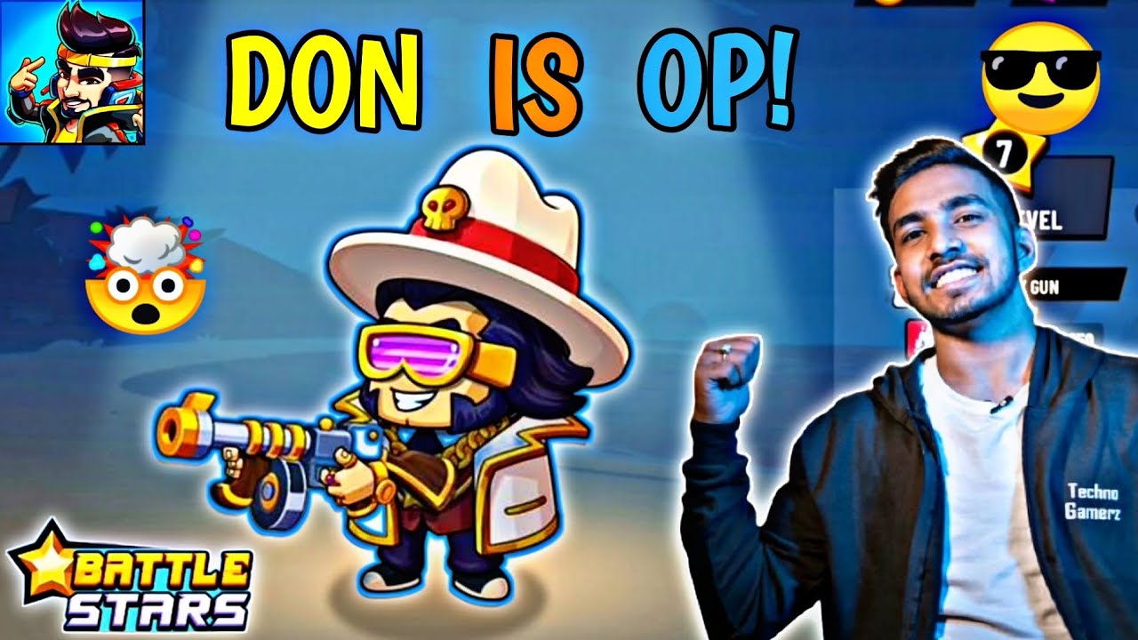 TechnoGamerzOfficial ke character se accha character 🤯🤯 ll Battle stars ...