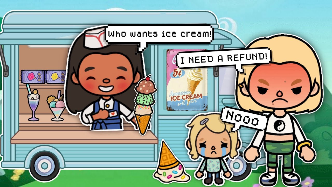 WE OPENED AN ICE CREAM TRUCK 🍦🛻 || Toca boca life world 🌍 | ROLEPLAY *with voice* 🔊 - YouTube