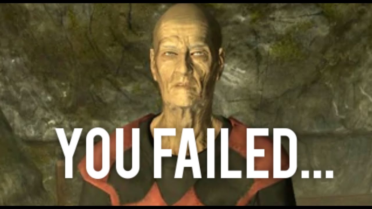 Talking to Festus Krex after FAILING the "Recipe for Disaster" Task ...