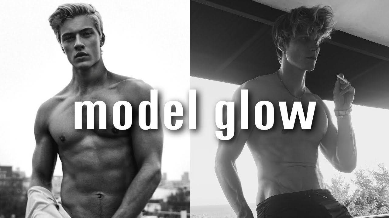 secret looksmaxxing tips male models use - YouTube