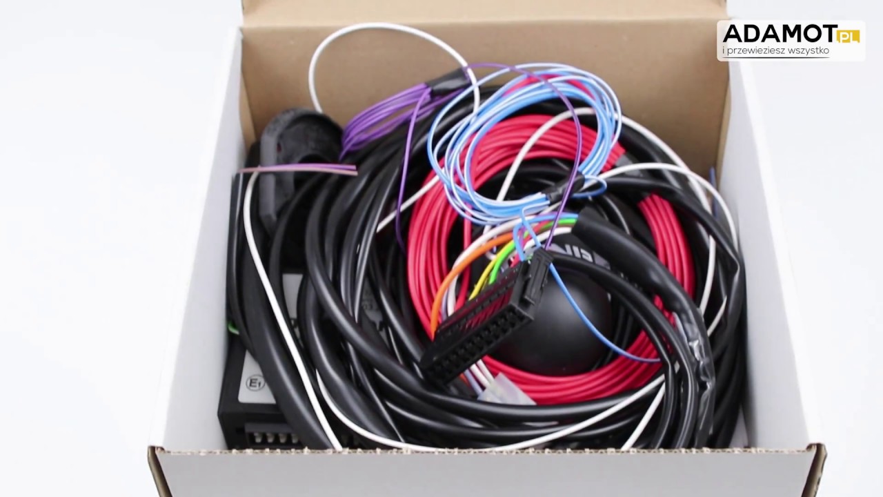 Wiązka elektryczna uniwersalna 13 PIN z modułem przyczepy STEINHOF SMP ...