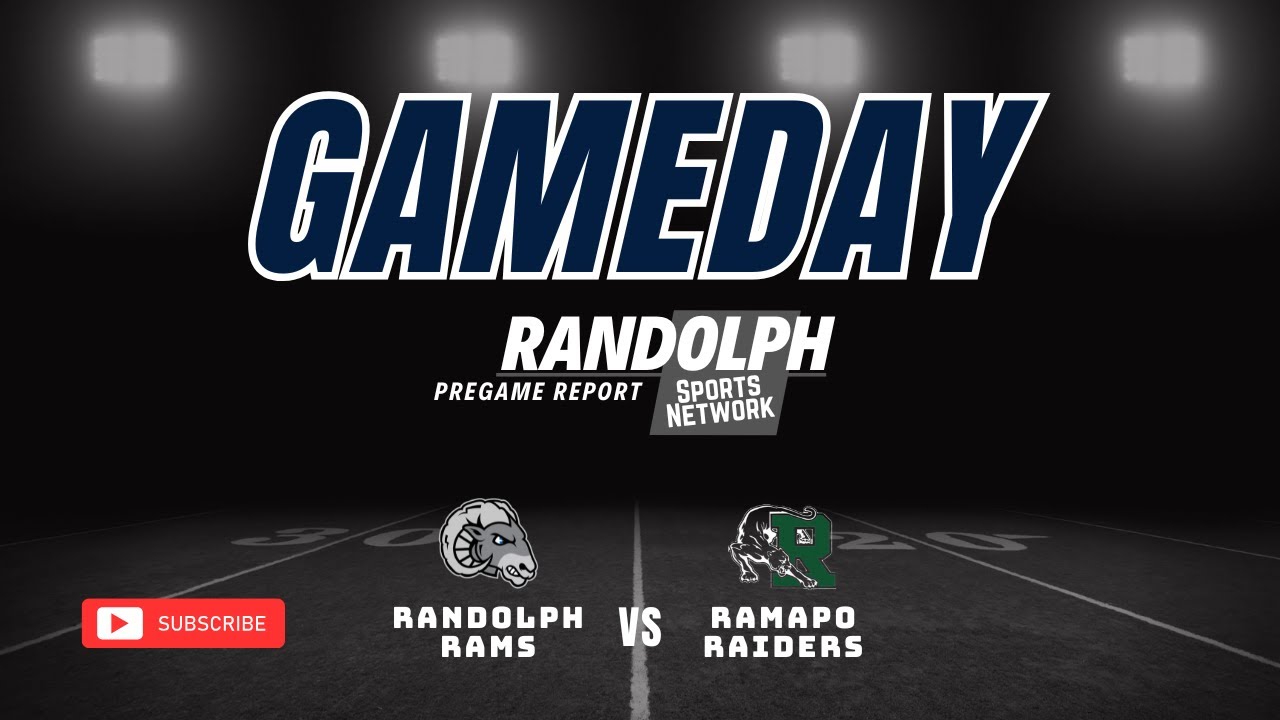 RSN Pregame Show | Randolph Rams vs. Ramapo Raiders Playoff Showdown ...