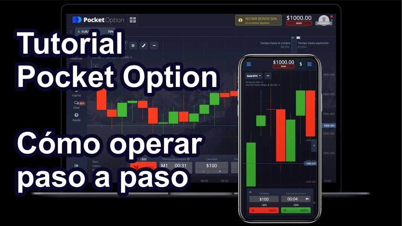 Tutorial Pocket Option - Cómo operar paso a paso - YouTube