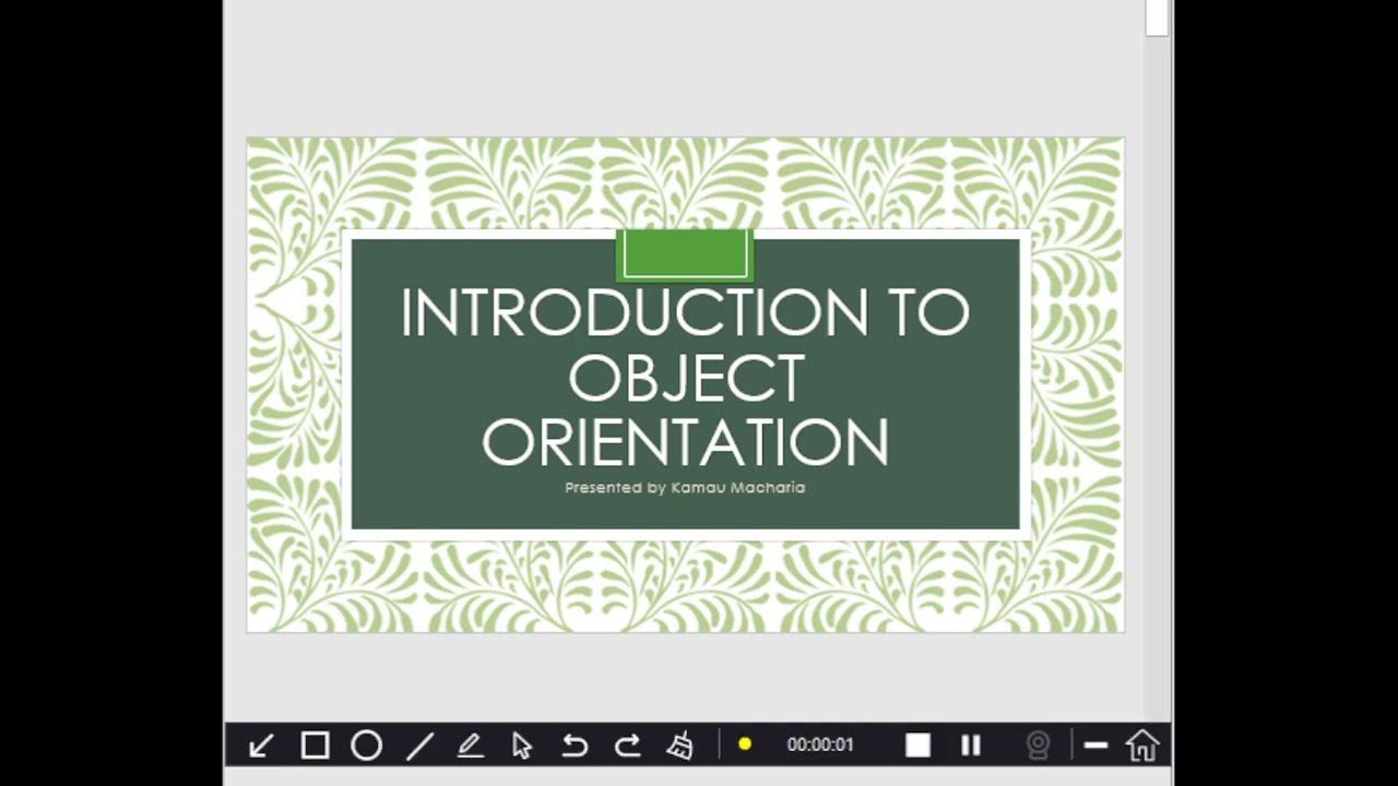 Object Orientation concepts - YouTube