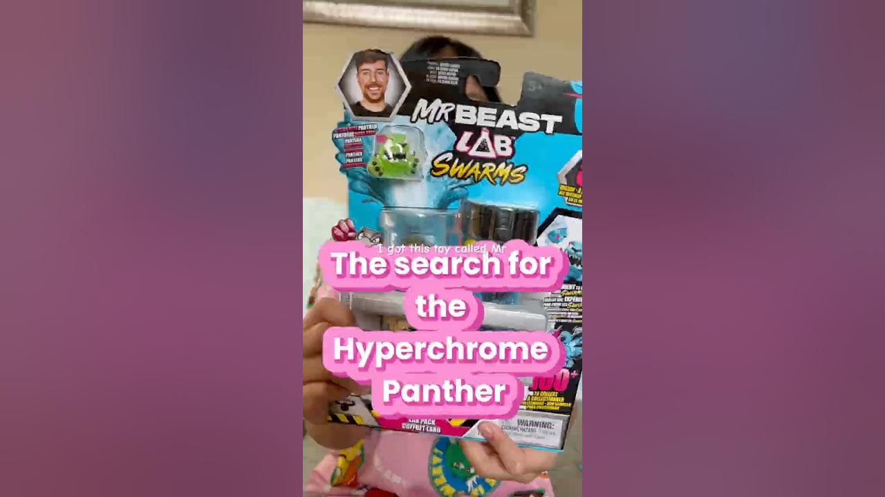 Mr Beast Lab Swarms! Looking for The Limited Edition Hyperchrome Panther. #mrbeast #shorts #toys ...