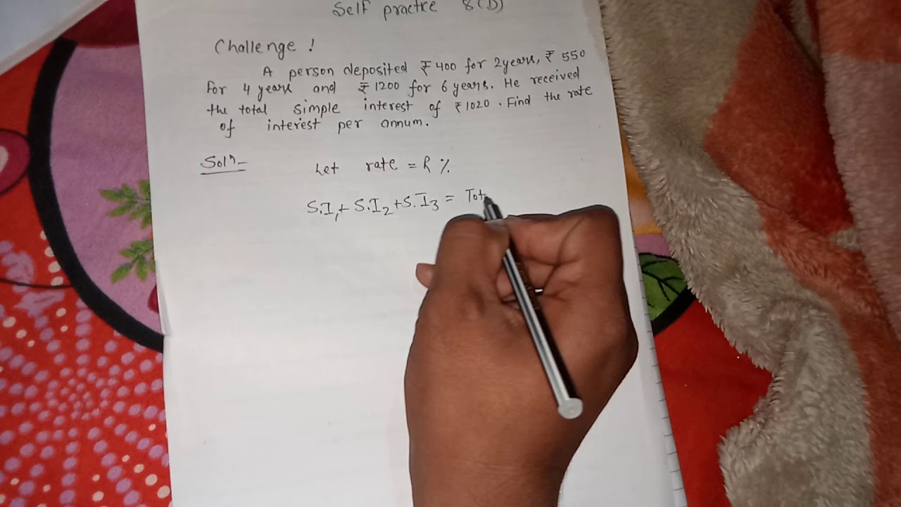 Class 8 New learning composite mathematics self practice 8D Q ...