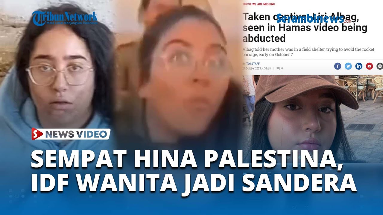 Sempat Joget joget Hina Penderitaan Palestina, Tentara Wanita Israel ...