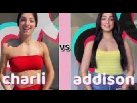 Charil dameilo vs Addison Rae!