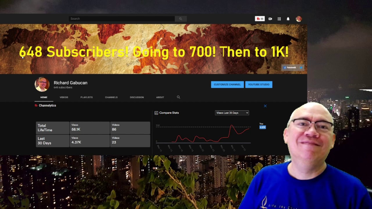 Thank you 650 Subscribers - YouTube