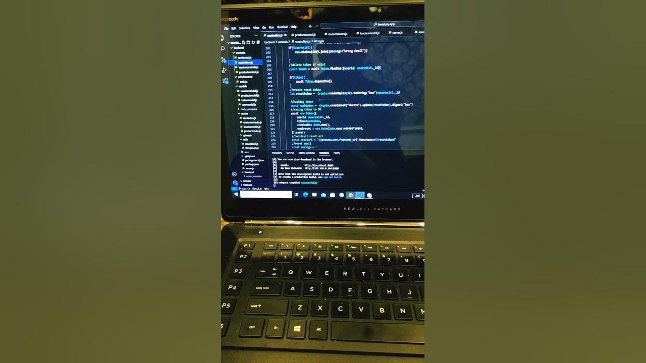 Backend Code Andand Registration Page Coding Express Hacker Javascriptframework