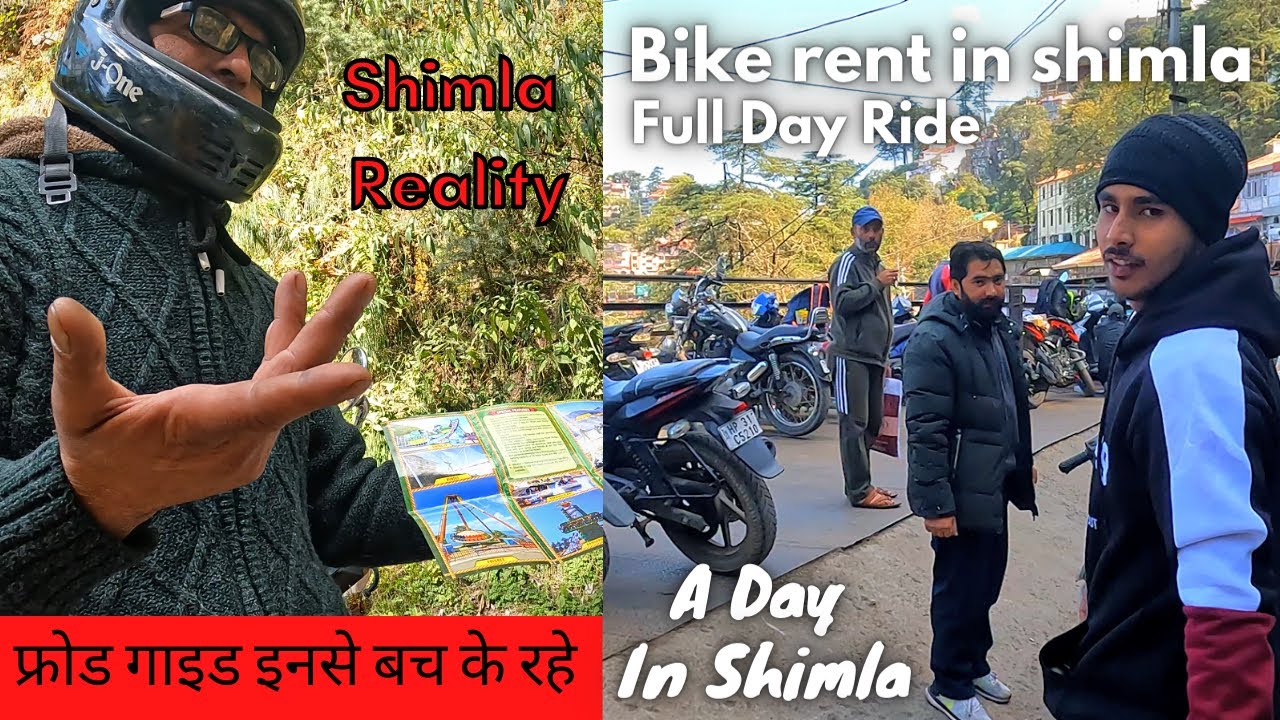 Bike Rent In Shimla | Shimla Bike Ride | Shimla Tour | Shimla Budget ...