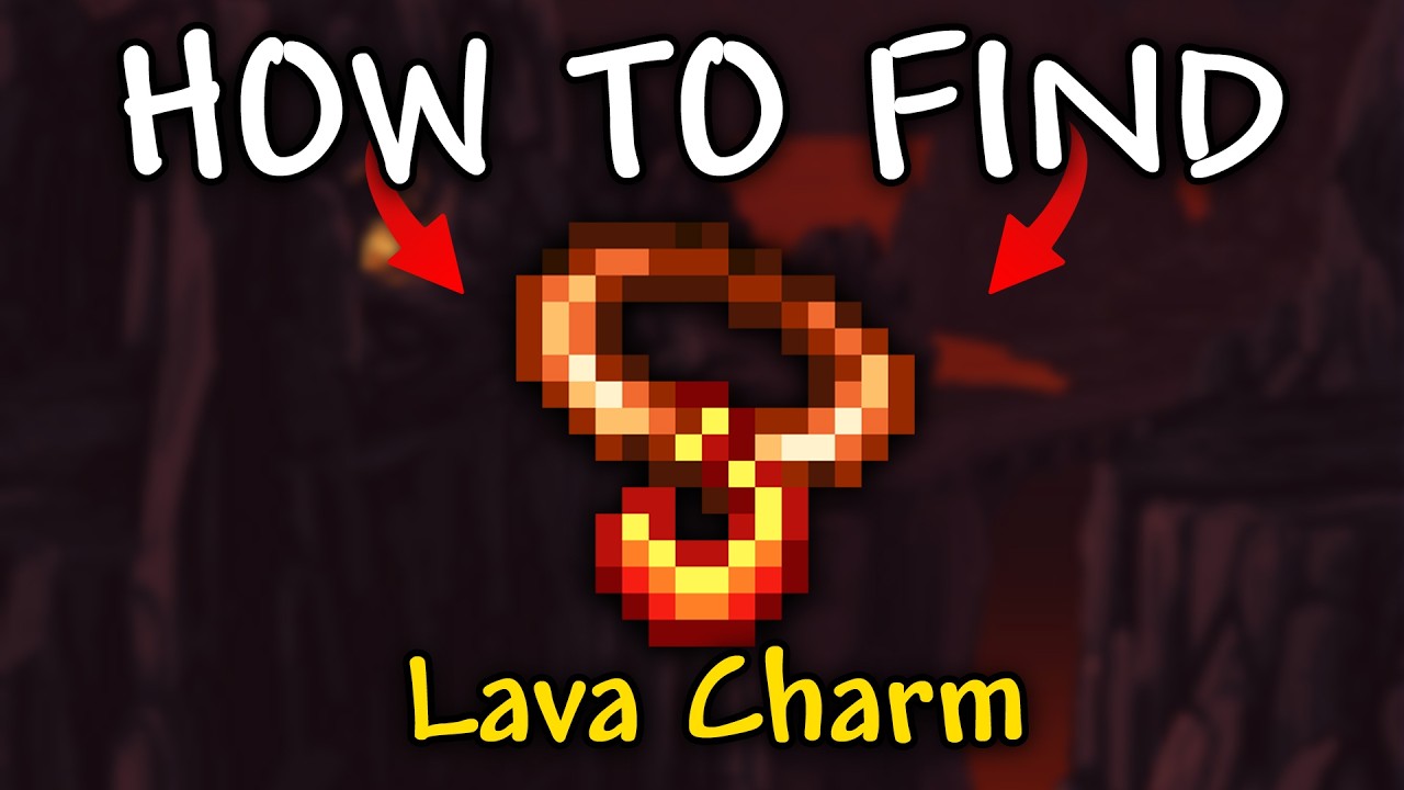 How to find Lava Charm in Terraria 1.4.5 (Seed) - YouTube