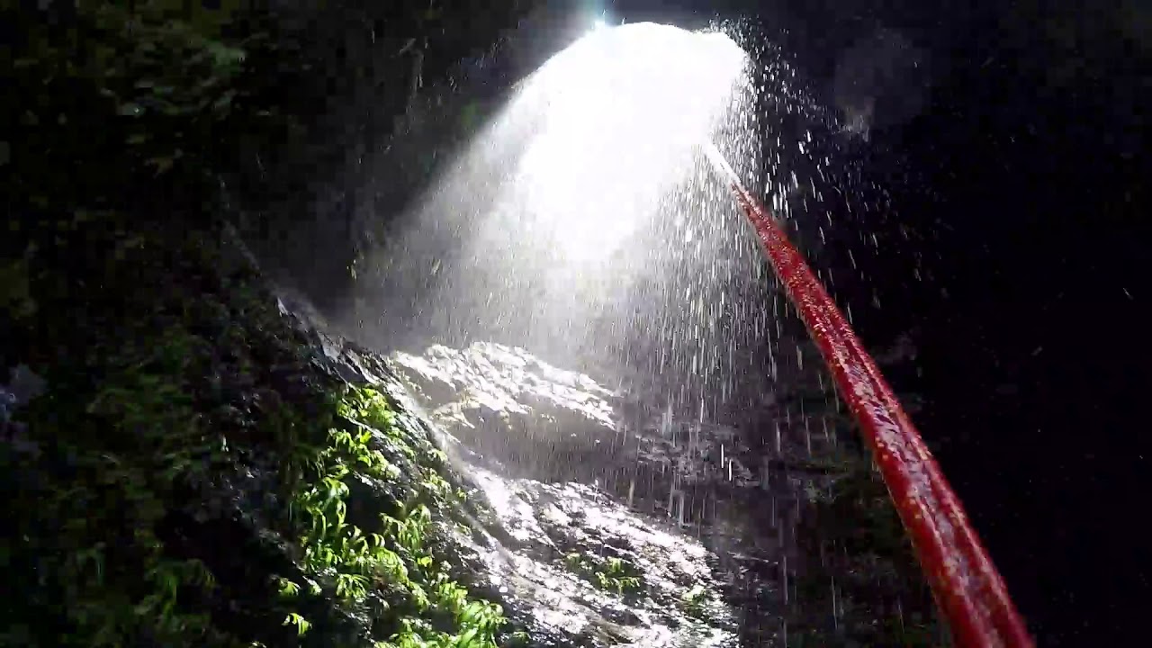 Dragon Ball waterfall canyoning - YouTube