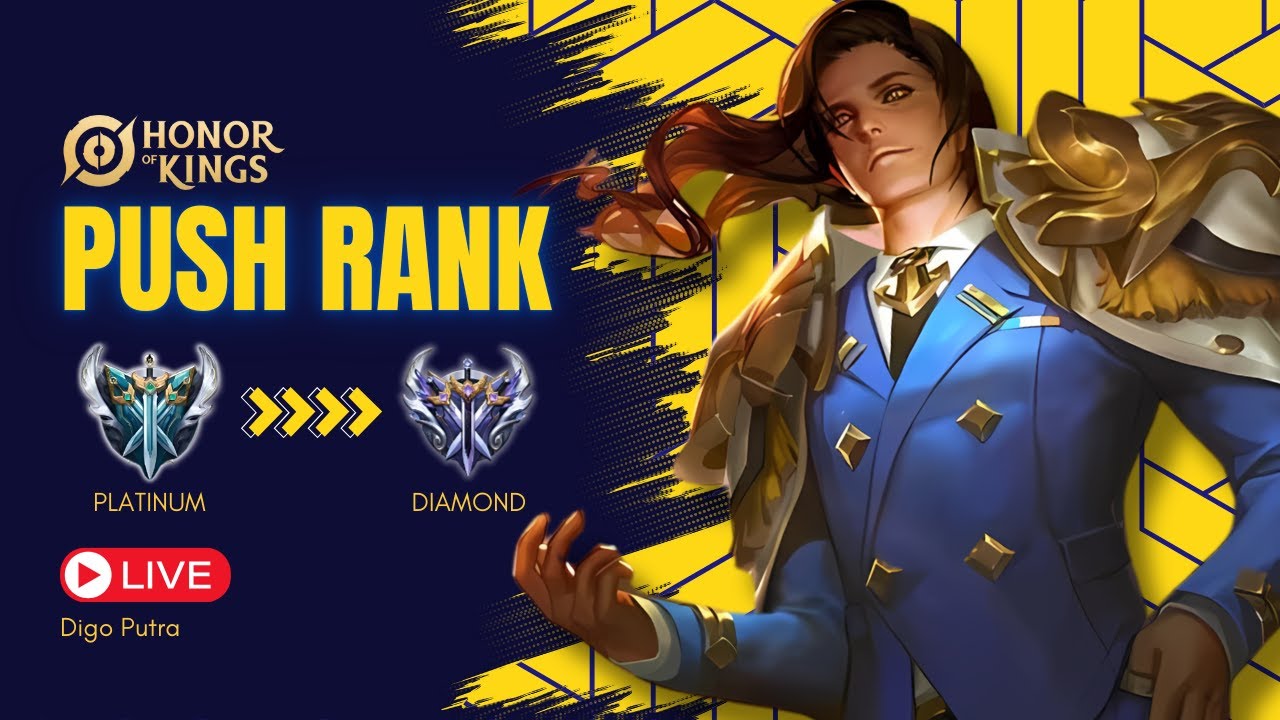 (HOK) MABAR Honor Of Kings.. push rank platinum sampai diamond #hok ...