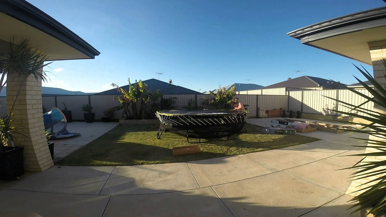 Springfree Trampoline O77 Setup - YouTube